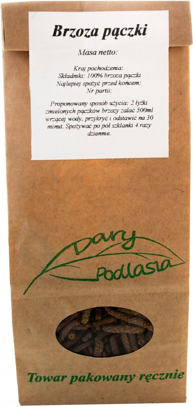 Dary Podlasia Brzoza pączki brzozy Zioła -200g - Opinie i ceny na Ceneo.pl