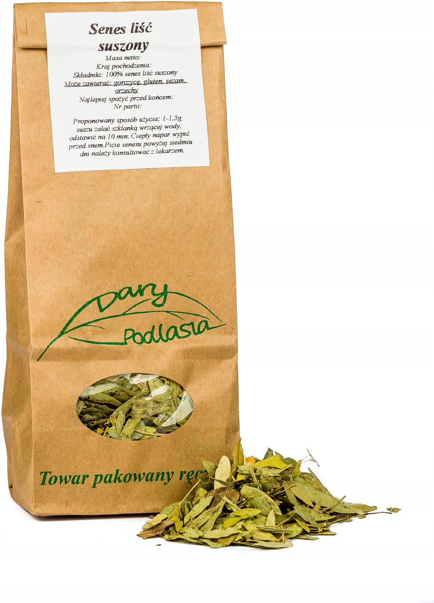 Dary Podlasia Senes liść senesu Strączyniec -200g- - Opinie i ceny na Ceneo.pl