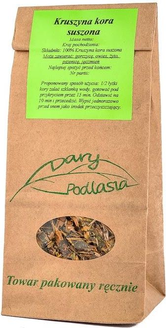 Dary Podlasia Kruszyna kora Zioła 200g - Opinie i ceny na Ceneo.pl