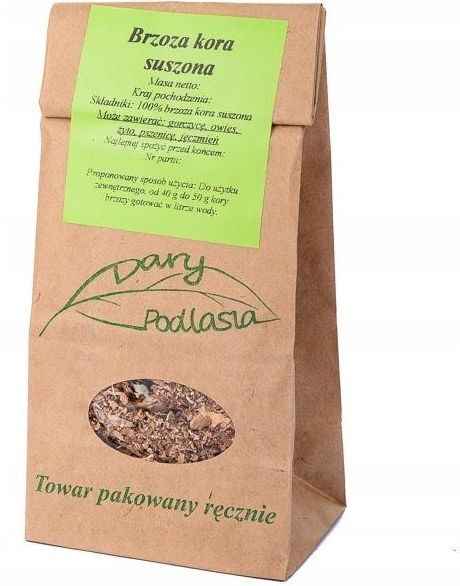 Dary Podlasia Brzoza kora brzozy Betulina 200g - Opinie i ceny na Ceneo.pl
