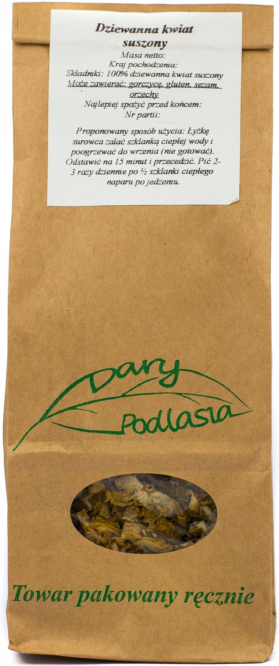 Dary Podlasia Dziewanna kwiat dziewanny 200g - Opinie i ceny na Ceneo.pl