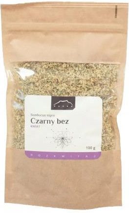 Nanga Czarny bez kwiat cały 100g - Opinie i ceny na Ceneo.pl