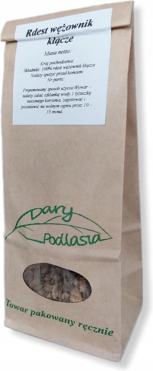 Dary Podlasia Rdest wężownik kłącze 1000g - Opinie i ceny na Ceneo.pl