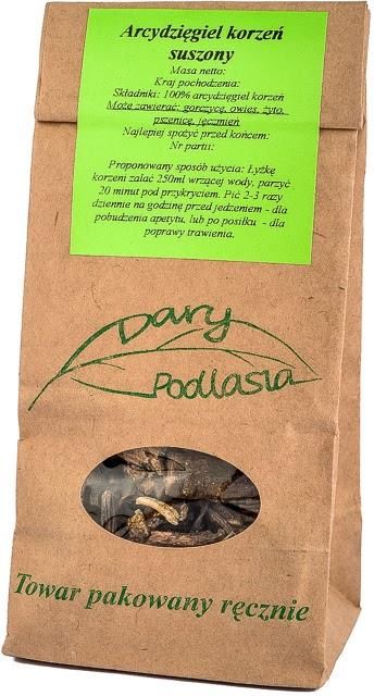 Dary Podlasia Arcydzięgiel korzeń Litwor 1000g - Opinie i ceny na Ceneo.pl