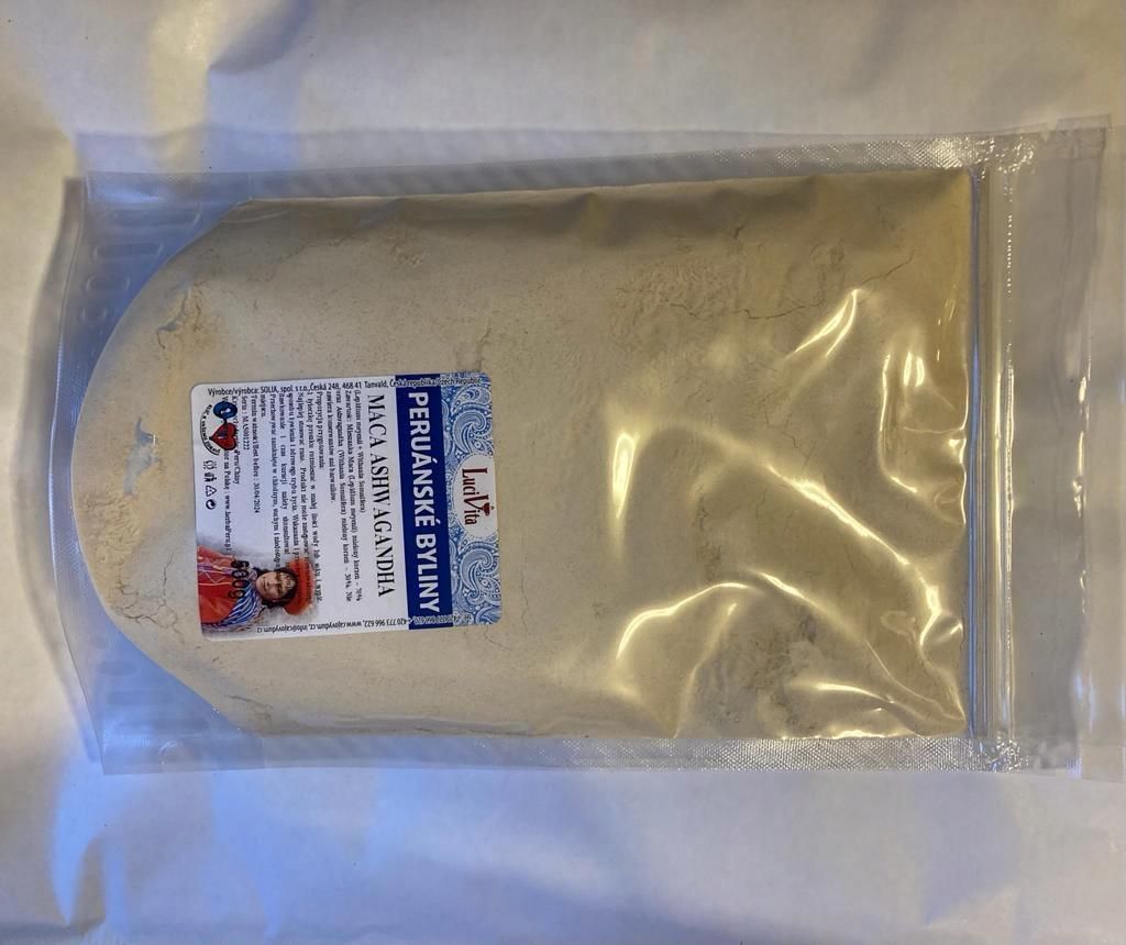 Lucivita Maca Ashwagandha mix 1000g (1kg) - Opinie i ceny na Ceneo.pl