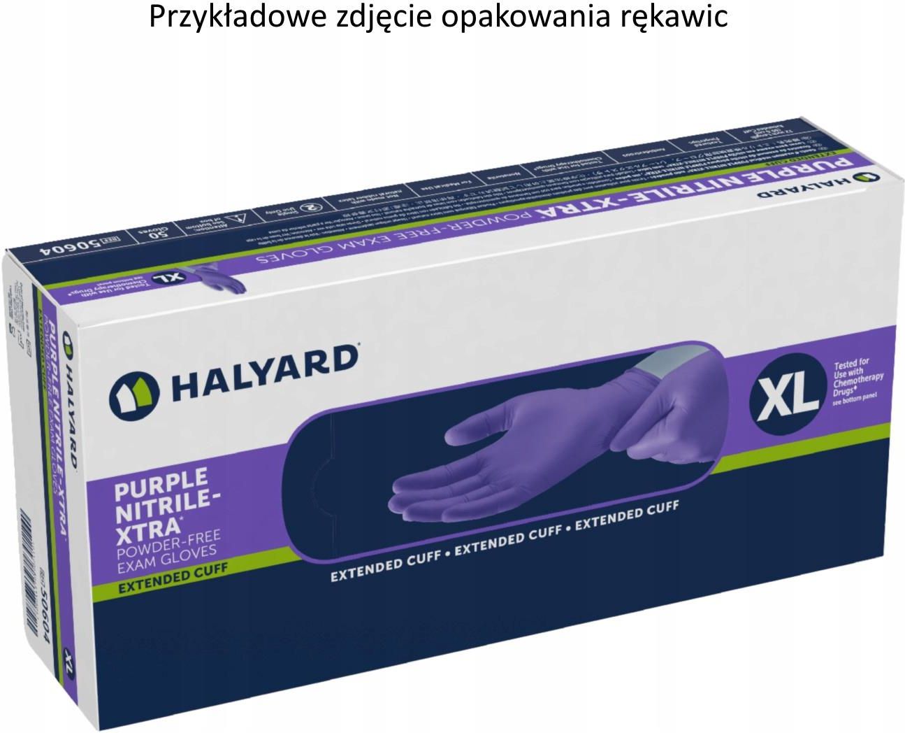 Rękawice Nitrylowe Halyard Purple Nitrile Xtra - Ceny i opinie - Ceneo.pl