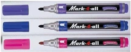 Marker Permanentny Okrągły 1 5Mm Stabilo Mark 4 All Fioletowy 1Szt ...