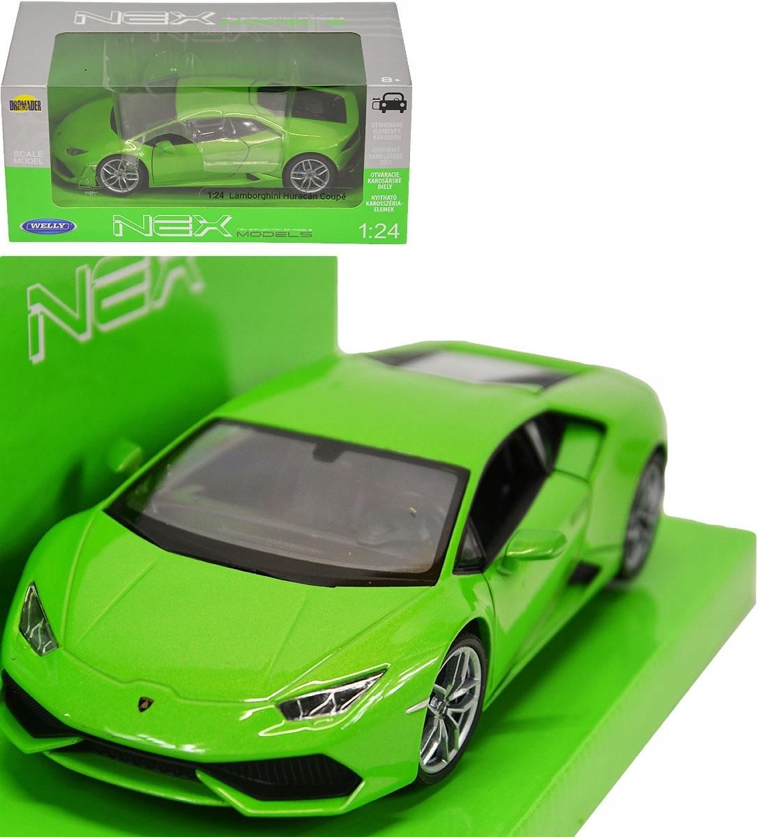 Welly Model Auta 1:24 Lamborghini Huracan Green - Ceny i opinie - Ceneo.pl