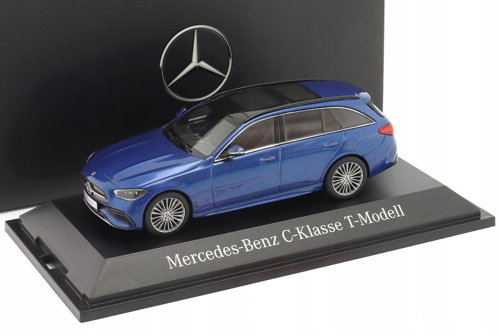 Herpa Mercedes C Class T Model (S206) Metallic Blue 1/43 - Ceny i ...