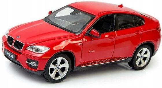 Rastar Bmw X6 41500 1:24 Czerwony - Ceny i opinie - Ceneo.pl