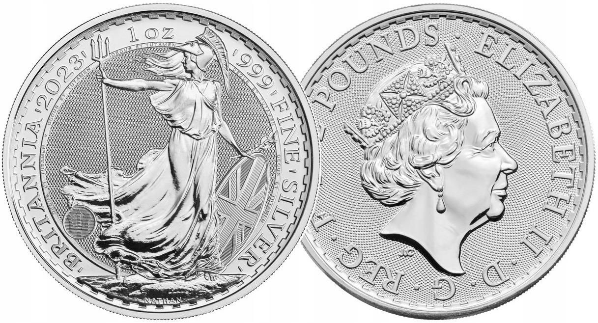 Akredytowany Britannia 1 Uncja Srebra 2023 Ag999 - Ceny i opinie - Ceneo.pl