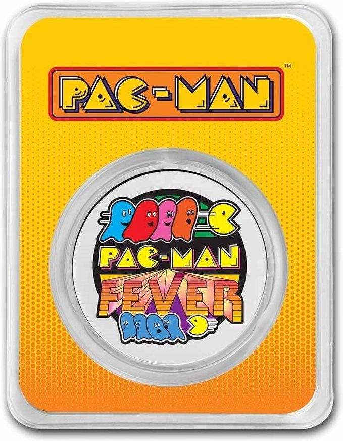 Nieakredytowany Srebrny Medal Pac-Man Fever 1 Uncja (Kolor) - Ceny i ...