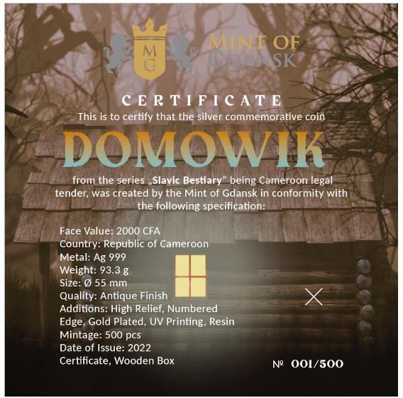 Nieakredytowany 2000 Cfa Domowik Seria: Słowiańskie Bestie - Ceny i ...