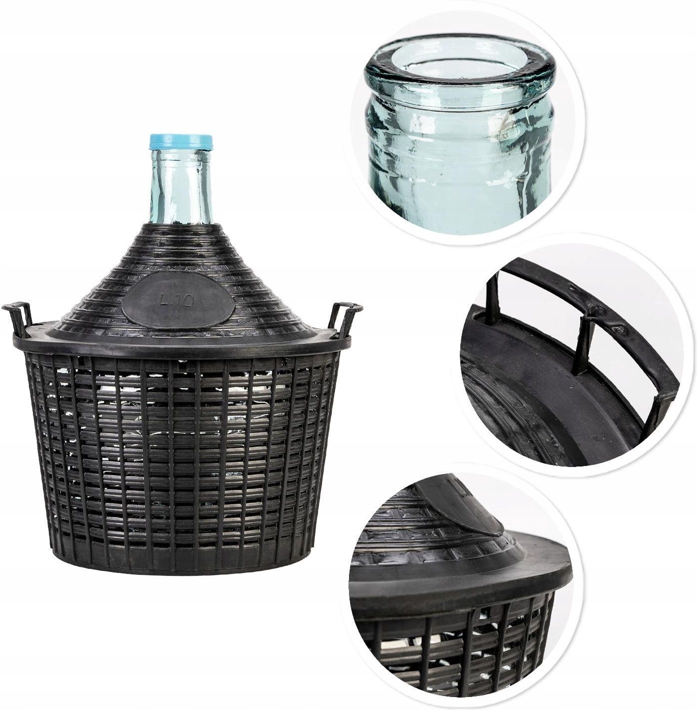 Balon Dama Gąsior 10L Na Wino W Koszu Dymion - Ceny i opinie - Ceneo.pl