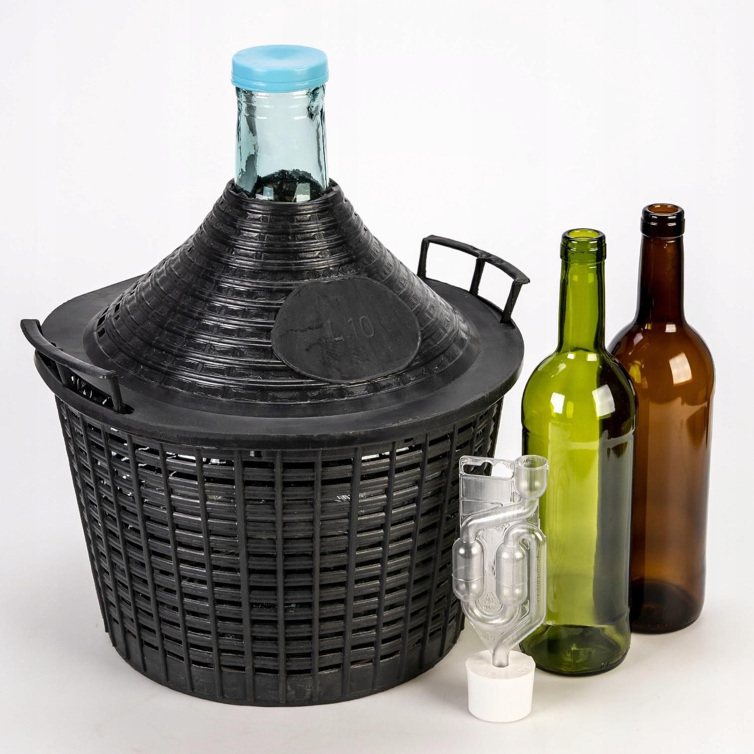 Balon Dama Gąsior 10L Na Wino W Koszu Dymion - Ceny i opinie - Ceneo.pl