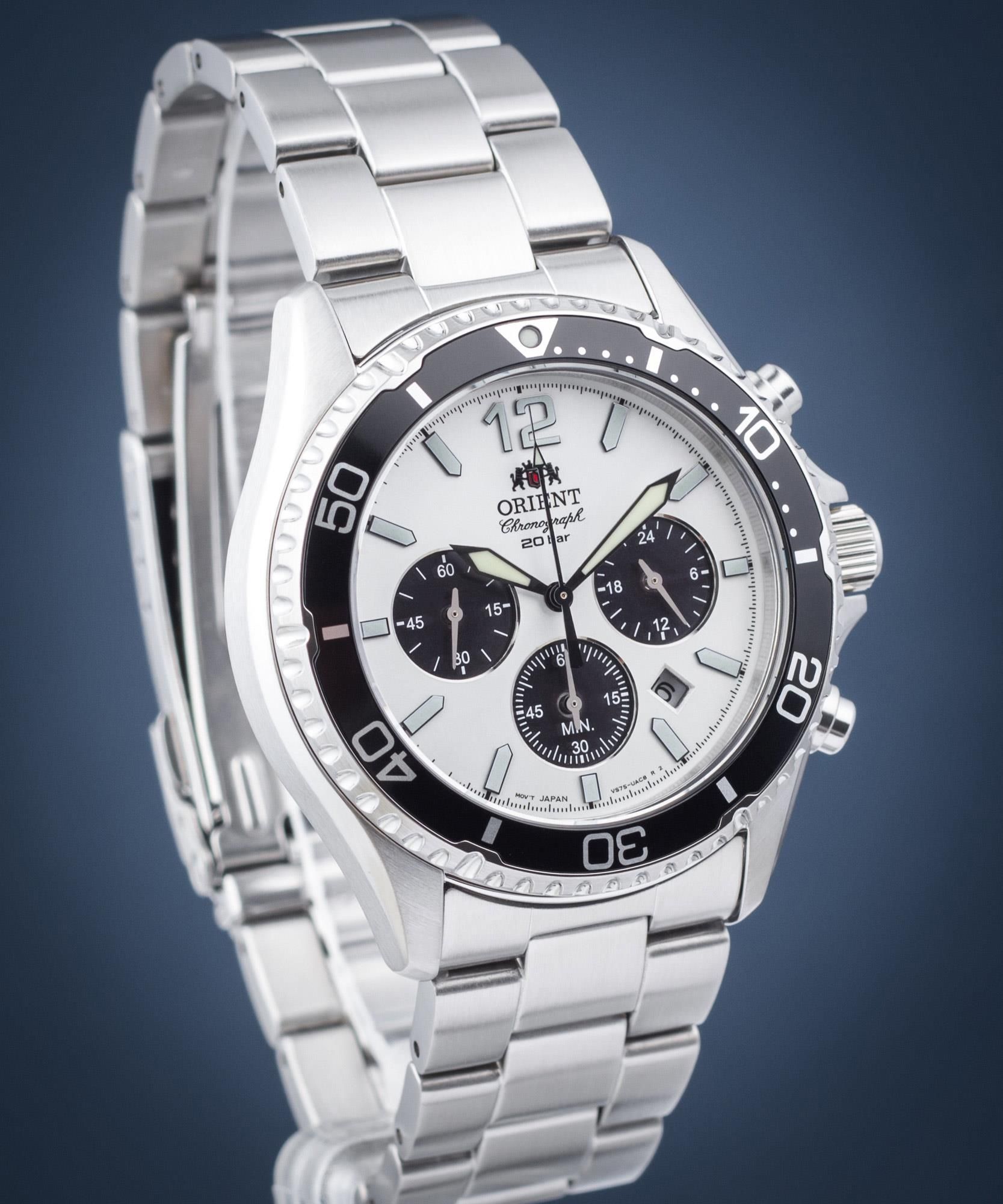 ORIENT Mako Solar RA-TX0203S10B - Zegarki Męskie - Ceny i opinie - Ceneo.pl