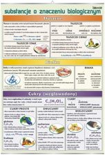 Substancje Chemiczne O Znaczeniu Biologicznym Chemia Plansza Plakat - ceny i opinie - Ceneo.pl