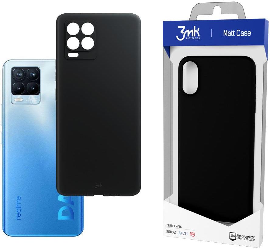 3Mk Realme 8 Pro Matt Case Black - Etui na telefon, ceny i opinie ...