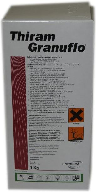 Chematura Thiram Granuflo 80 WG 1kg - Ceny i opinie - Ceneo.pl