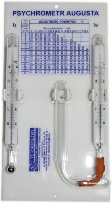 Psychrometr Augusta na PCV - Ceny i opinie - Ceneo.pl