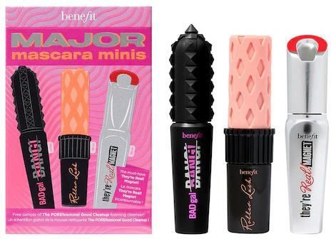 BENEFIT COSMETICS - Major Mascara Minis - Pogrubiające, podkręcające i ...