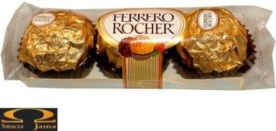 Ferrero Rocher 3 Szt - Ceny i opinie - Ceneo.pl