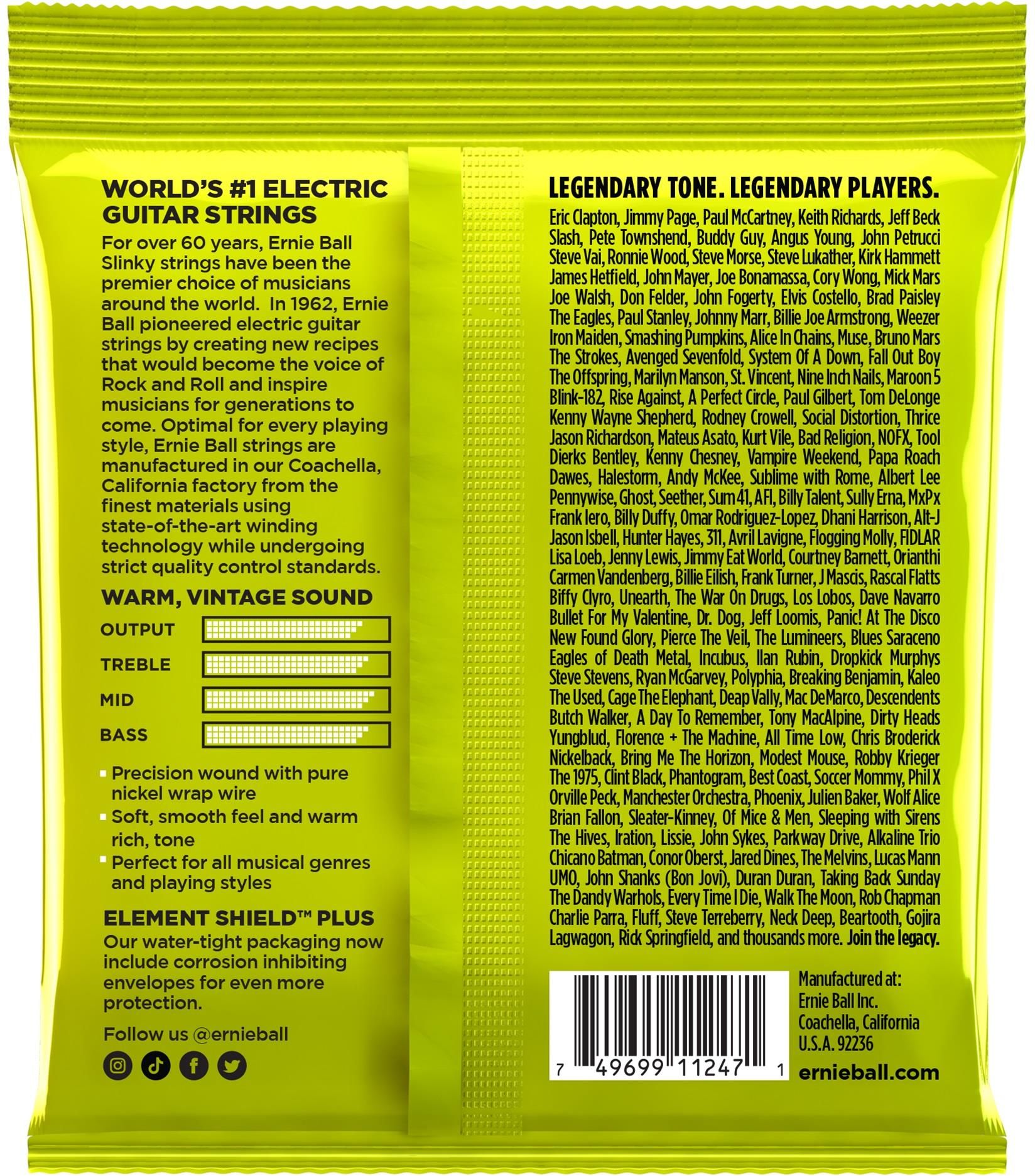 Struna Ernie Ball Pure Nickel Regular Slinky 3-Pack - Ceny i opinie ...