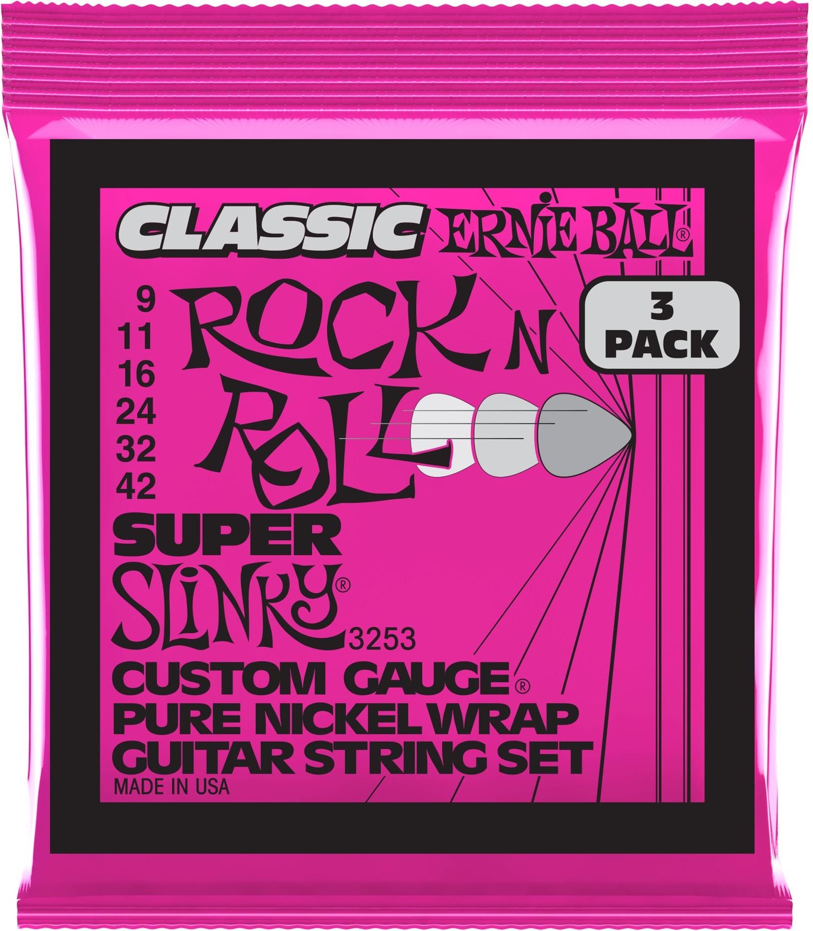 Struna Ernie Ball Pure Nickel Super Slinky 3-Pack - Ceny i opinie ...