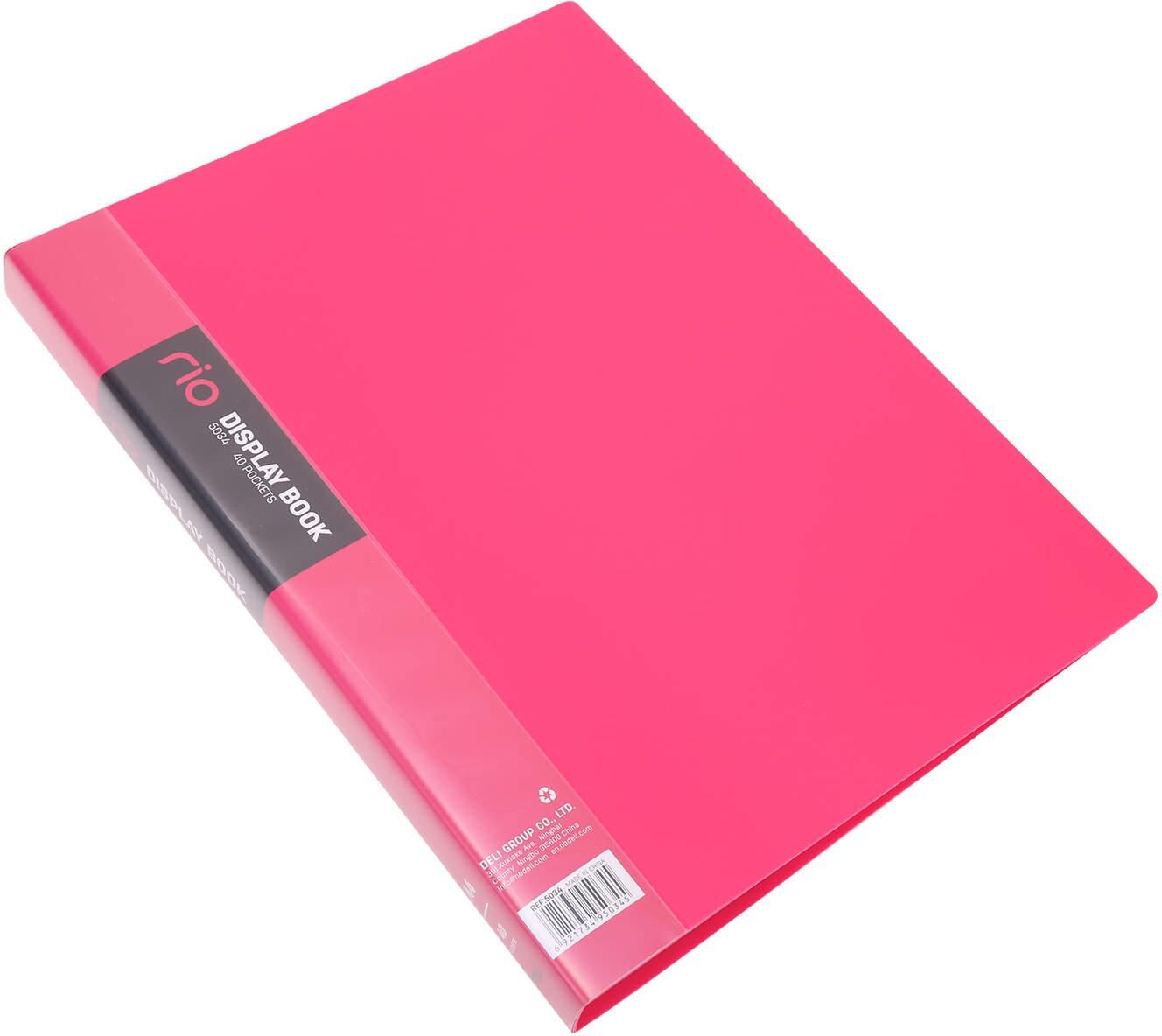 Album Ofertowy Deli A4 40 Koszulek Seria Rio Różowy - Ceny i opinie - Ceneo.pl