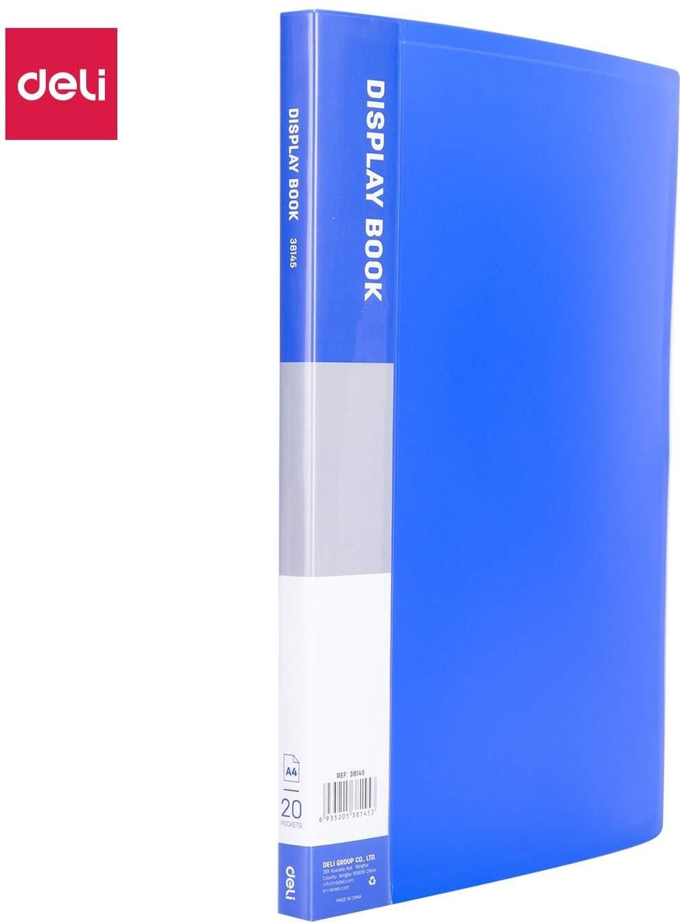 Album Ofertowy Deli A4 20 Koszulek Niebieski - Ceny i opinie - Ceneo.pl