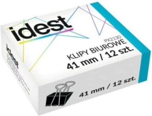 Idest Klip Biurowy 41Mm 12Szt. - Ceny i opinie - Ceneo.pl