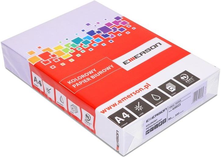 Emerson Papier Kolorowy 1 Ryza Fuksja A4 80 G/M2 (143029T) - Ceny i ...