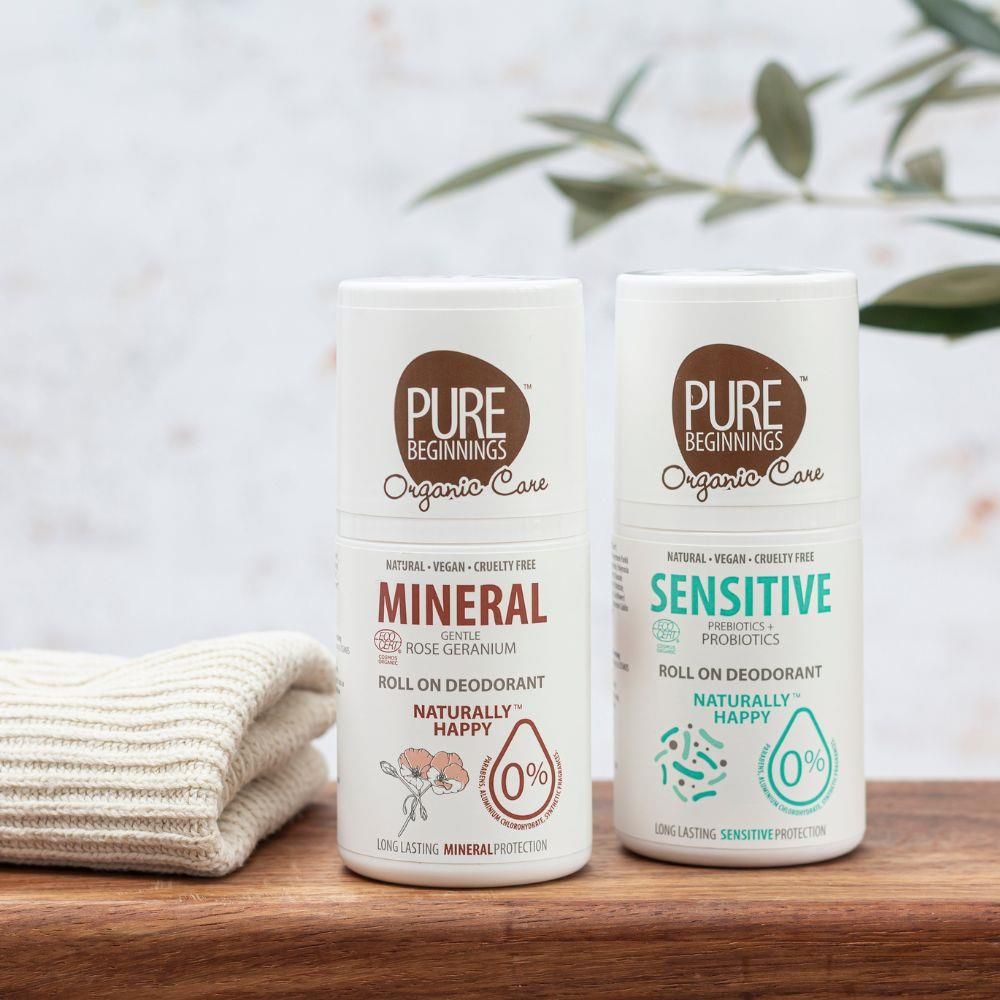 Pure Beginnings Organic Care Sensitive Dezodorant Roll On 75 ml ...