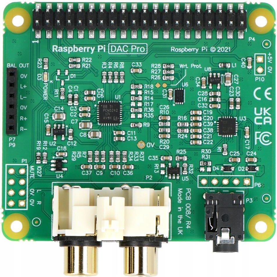 Mikrokontroler Raspberry Pi Dac Pro karta dźwiękowa (SC0369) - Opinie i ...