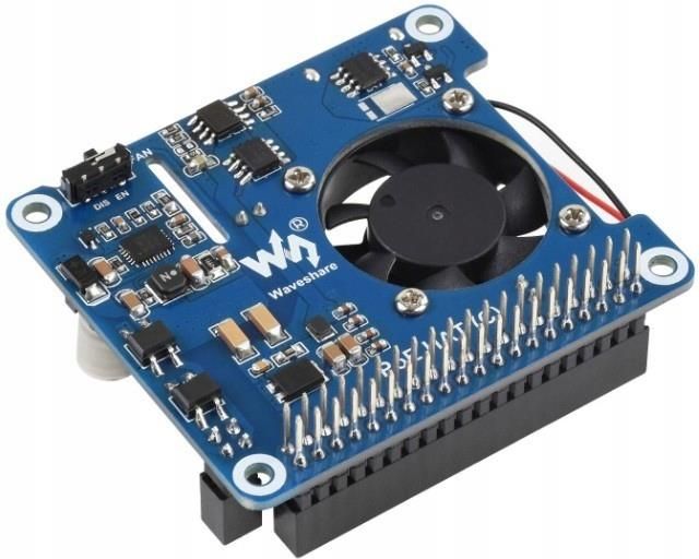 Mikrokontroler Waveshare PoE Hat (C) moduł rozszerzeń Power over Ethernet (19445) - Opinie i ...