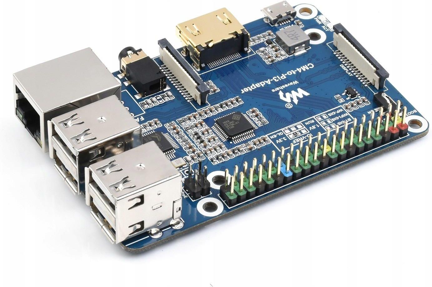 Mikrokontroler Waveshare CM4-to-Pi3-Adapter adapter Raspberry Pi CM4 ...