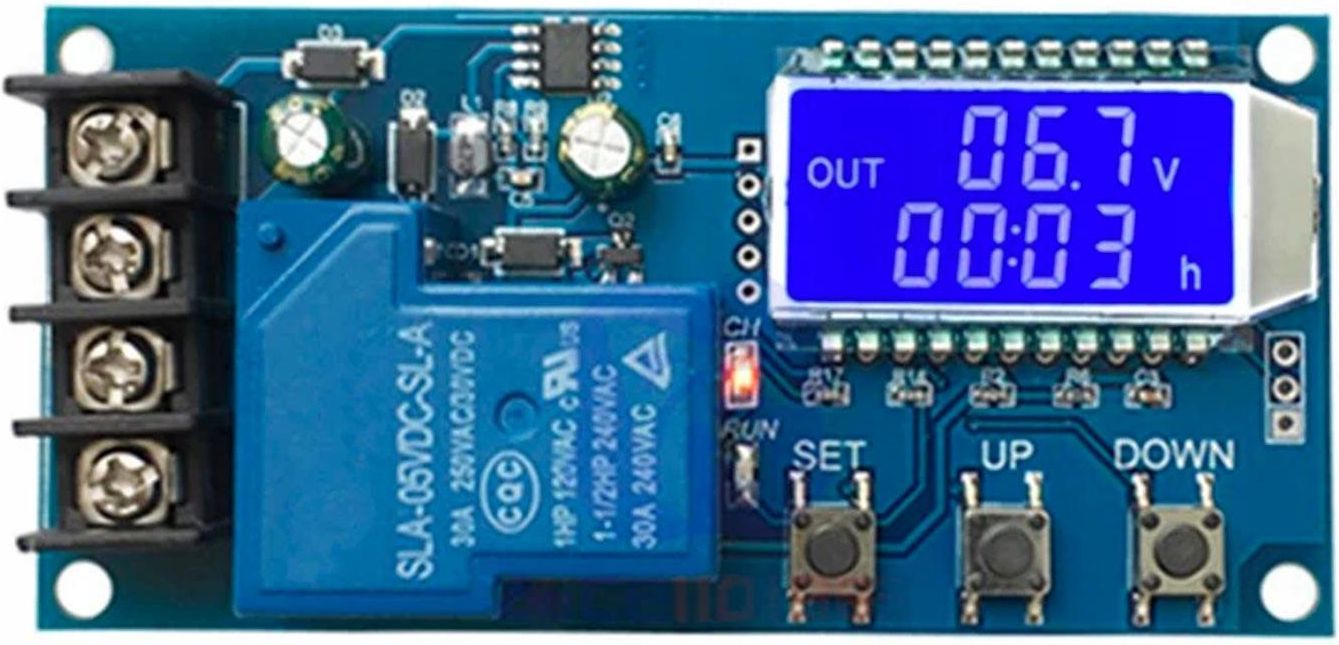 Mikrokontroler Elektroweb Kontroler regulator ładowania akumulatora 6 ...