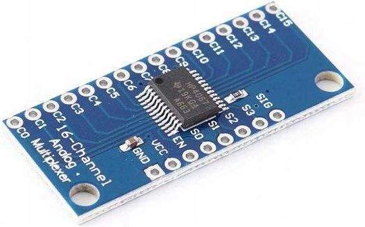 Mikrokontroler Elektroweb Multiplekser 16 kanałów CD74HC4067 analogowo ...