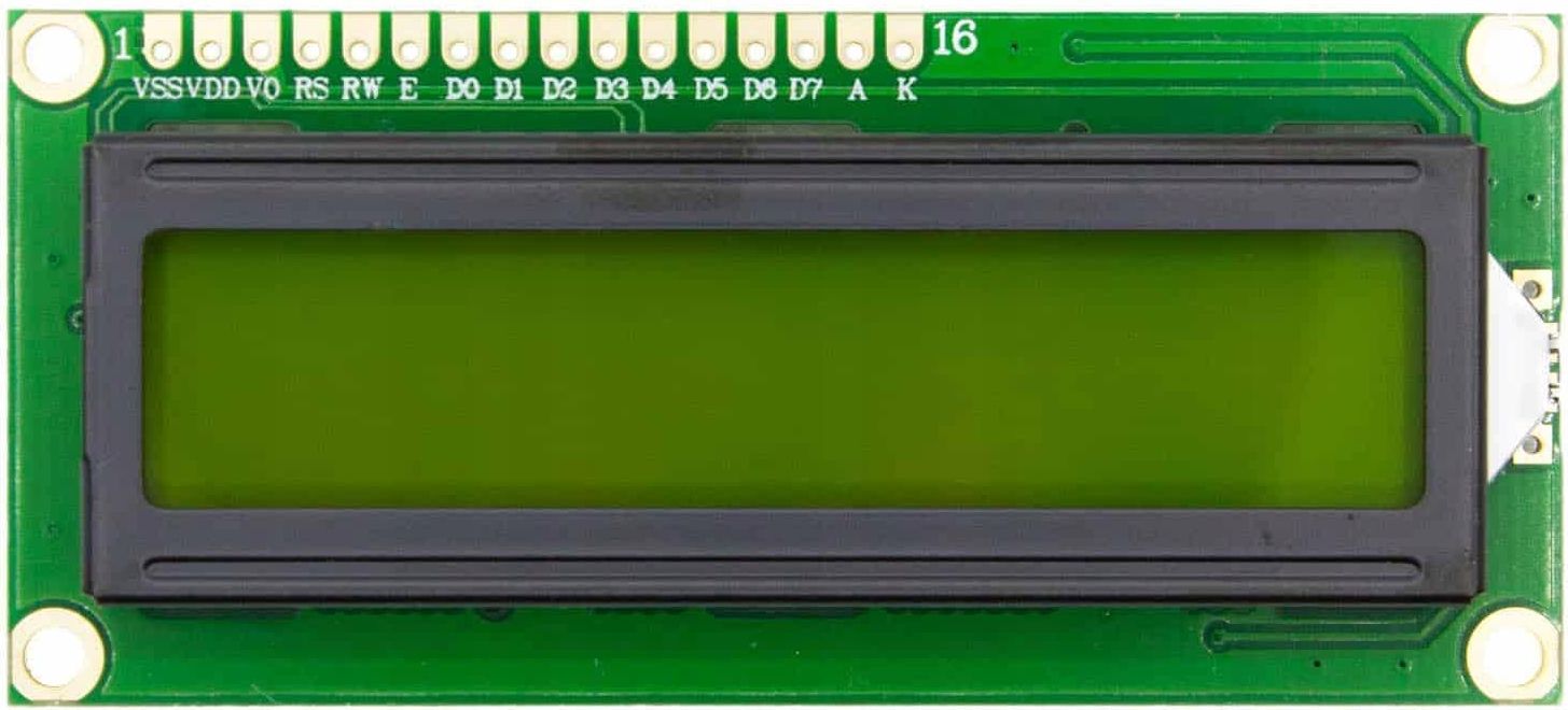 Mikrokontroler Msalamon Wyświetlacz LCD 1602 Zielony HD44780 ...