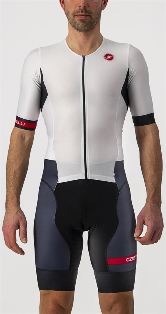 Kombinezon Triathlonowy Castelli Free Sanremo 2 Biały-Czarny - Ceny i ...