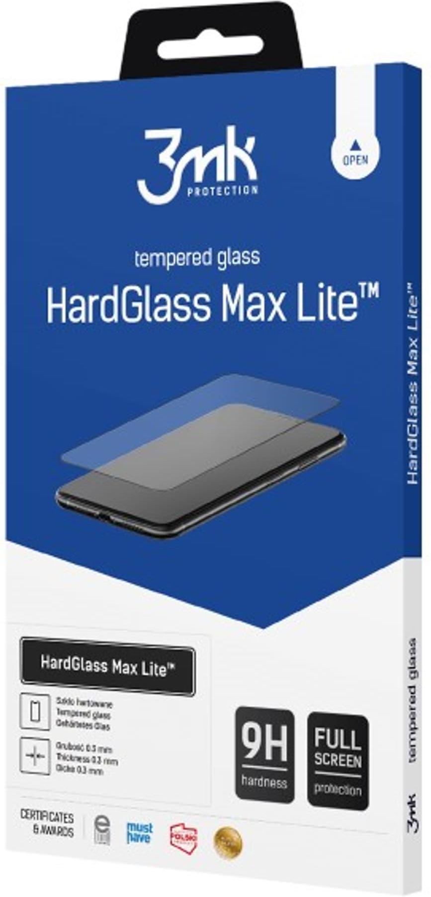 3Mk Hardglass Max Lite Sam M54 M546 Czarny/Black Fullscreen Glass Lite ...