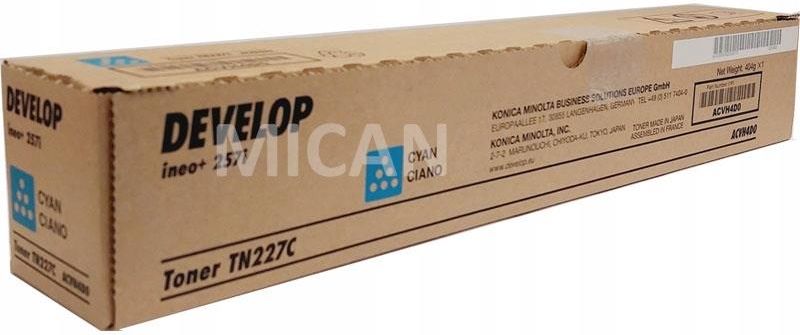 Develop Tn227C Błękitny 100% 24K. (Acvh4D0) - Opinie i ceny na Ceneo.pl