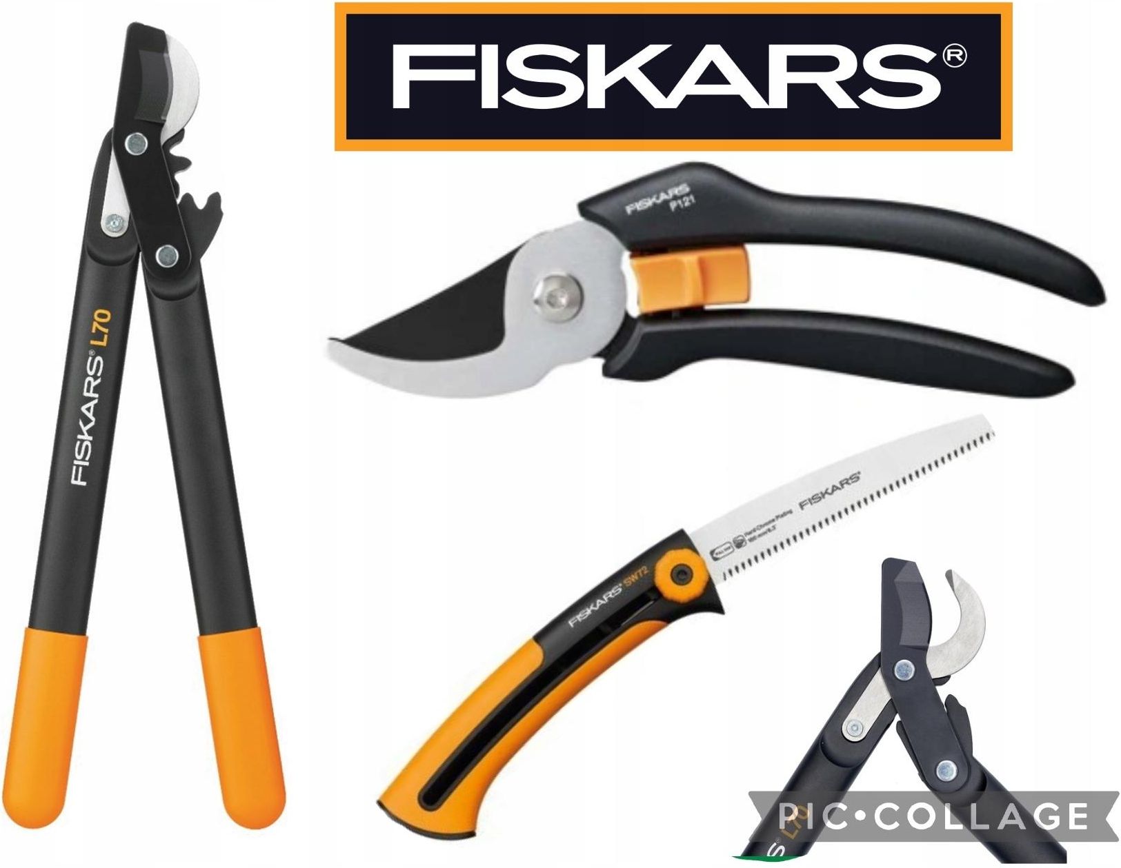 Fiskars Zestaw 3W1 Sekator Nożycowy Do Gałęzi+Piła - Ceny i opinie ...