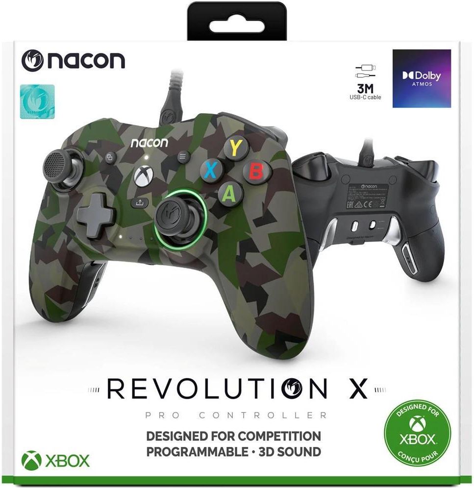 Gamepad NACON Wired Revolution X Official Controller - Forest Camo ...