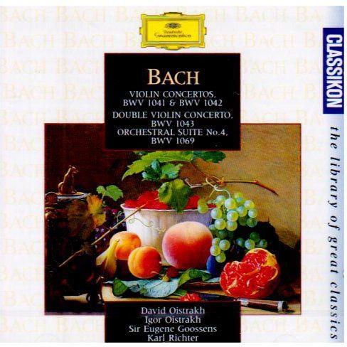 Płyta kompaktowa J.S. Bach: J.s. Bach: Violin Concertos no.1 Bwv 1041; no.2 Bwv 1042; no.3 Bwv ...