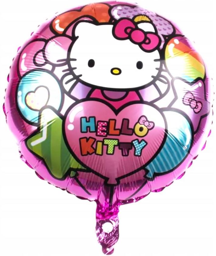 Balon Foliowy Hello Kitty Urodziny 45cm - Ceny i opinie - Ceneo.pl