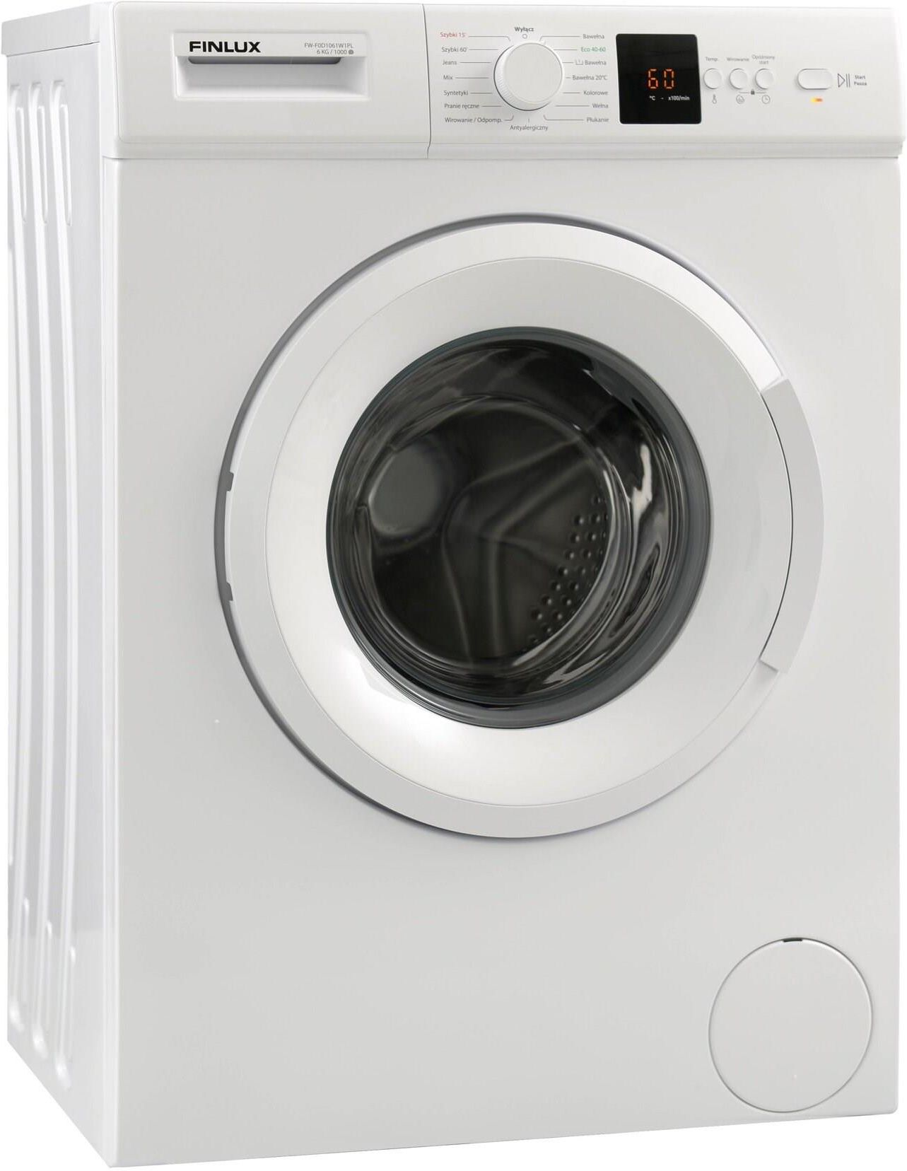 Pralka Finlux FW-F0D1061W1PL - Opinie i ceny na Ceneo.pl