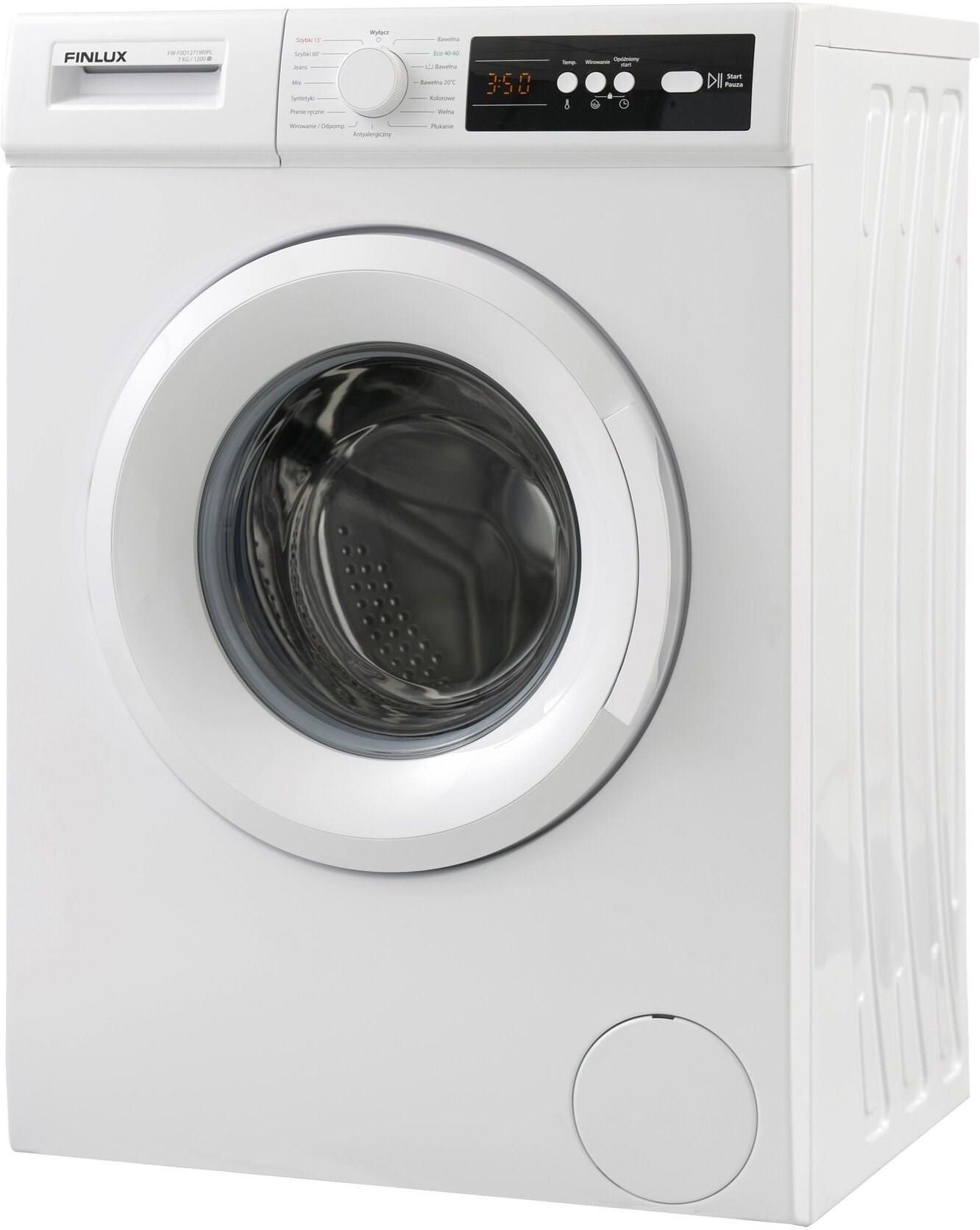 Pralka Finlux FW-F0D1271W0PL - Opinie i ceny na Ceneo.pl