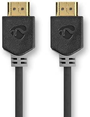 Nedis Cvbw35000Bk30 Kabel Hdmi™ , Wtyczka Hdmi 8K 60Hz Earc Pozłacany 3 ...