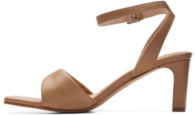 Sandały Clarks Seren 65 Strap kolor camel leather 26171055 - Ceny i ...